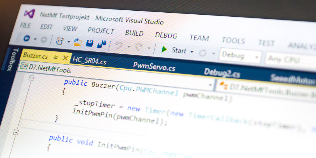 Net Micro Framework C Auf Einem Microcontroller Netmf Tutorialde